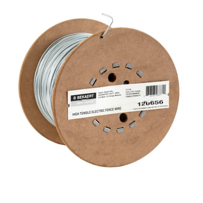 12.5 ga 200k PSI Class 3 4000' High Tensile Smooth Wire