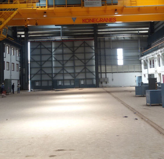 Project Goa Shipyard, Steel reinforcement for industrial floor Dramix®
