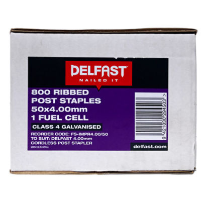 Buy Delfast 2" 9 ga Staples 800+Fuel Cell | Fence Products
