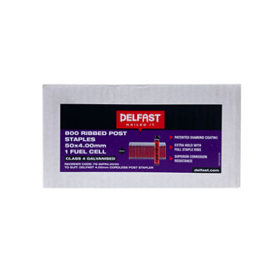 Buy Delfast 2" 9 ga Staples 800+Fuel Cell | Fence Products